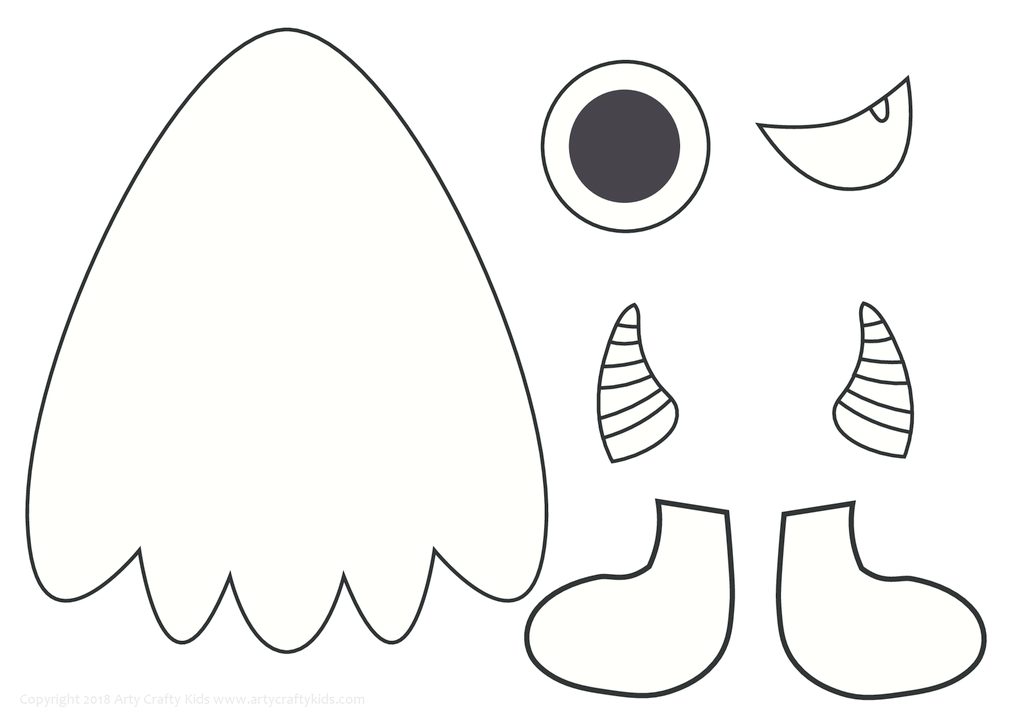 Monster High Body Template