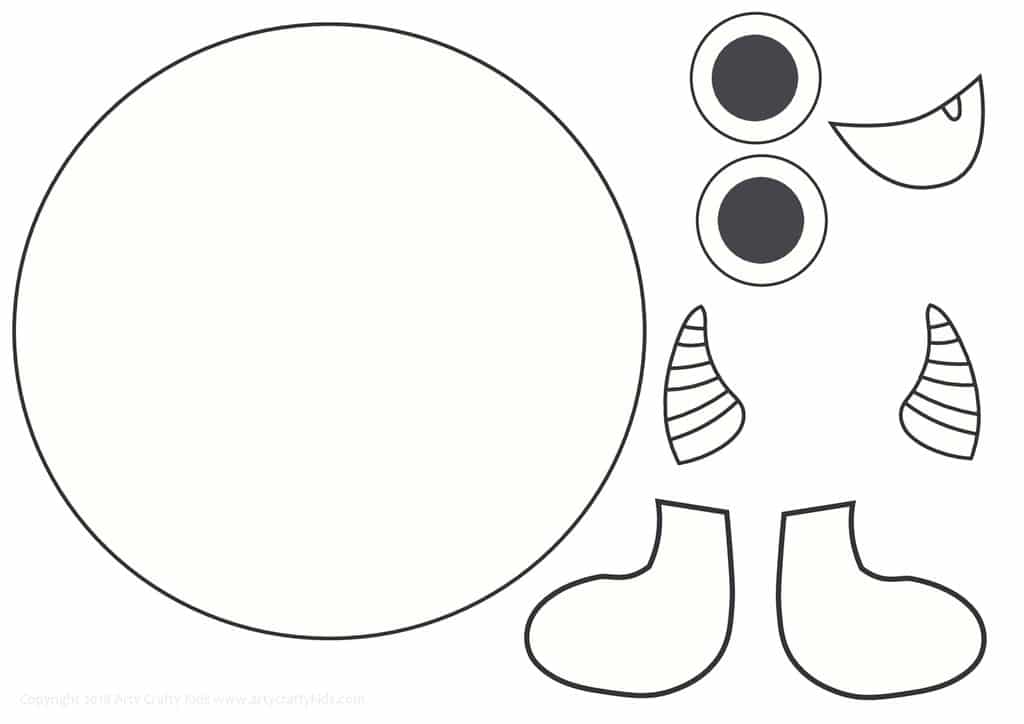 Monster High Body Template