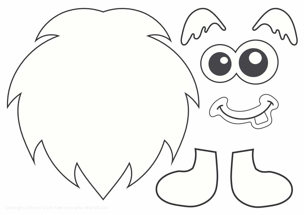 Monster Body Outline