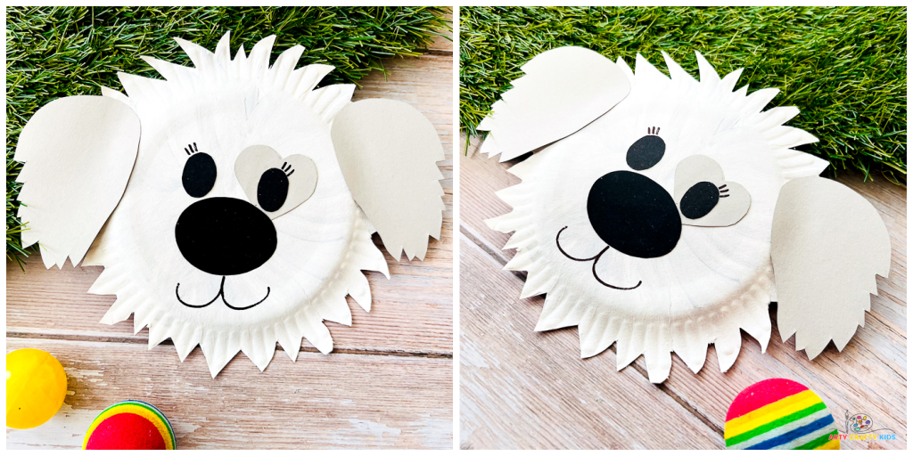 Paper Plate Dog Craft Arty Crafty Kids